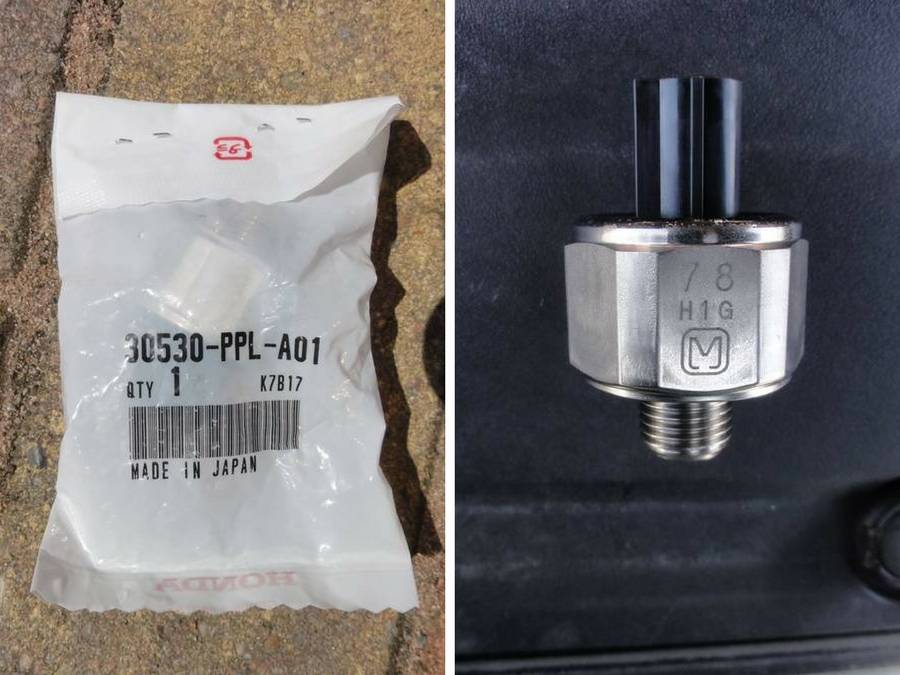 Knock Sensor For Fixing Honda P0325 Code Andrew s Japanese Cars Knock Sensor For Fixing Honda P0325 Code Andrew s Japanese Cars